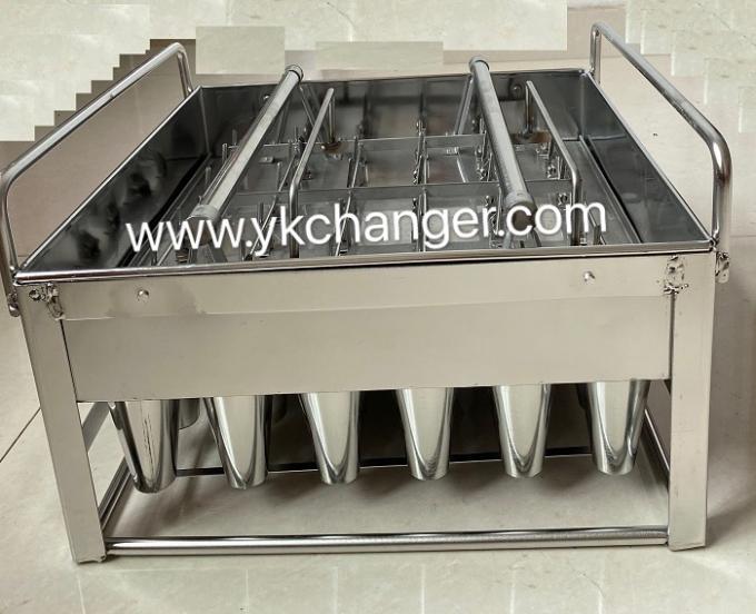 Stainless steel ice lolly kulfi mold ice cream candy moulds ice cream ...